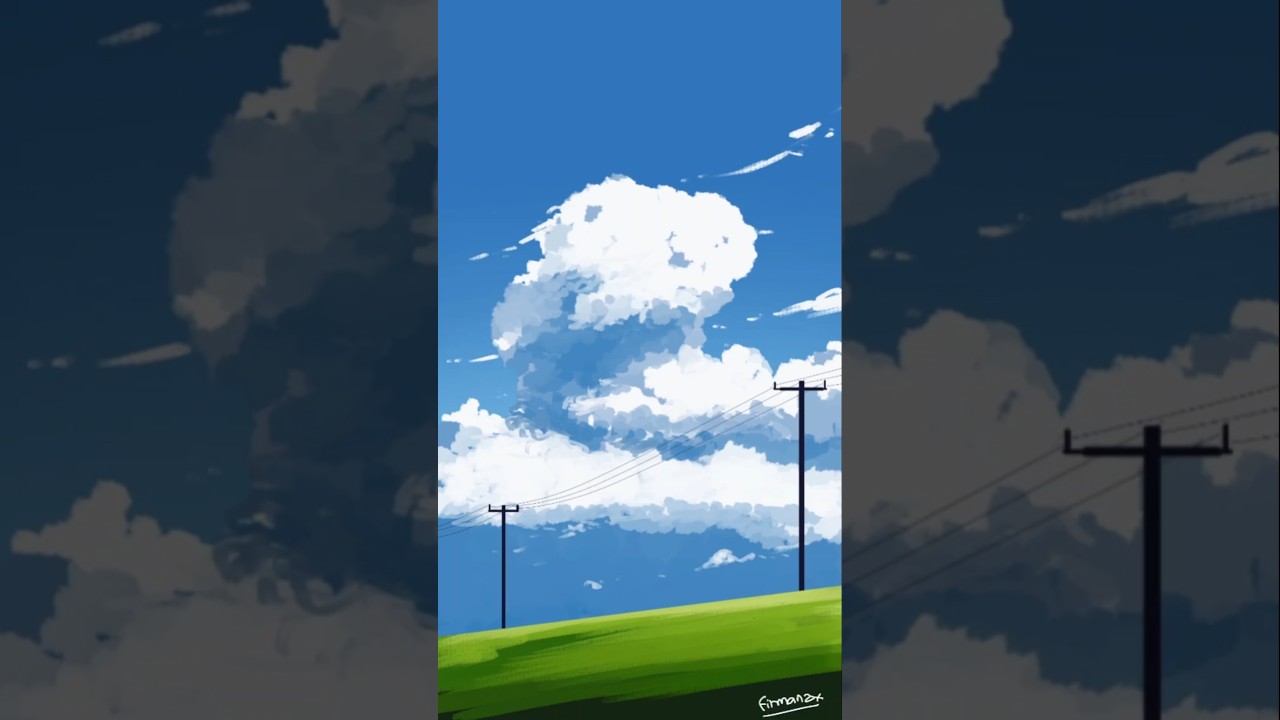 Part 70 | Drawing Cloud Aesthetic #ibispaintx #painting #art #digitalart #tutorial #foryou #fyp