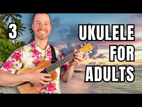 Ukulele Lesson for Older Adults and Seniors - Lesson 3 - More Chords #ukulele #lesson #beginner