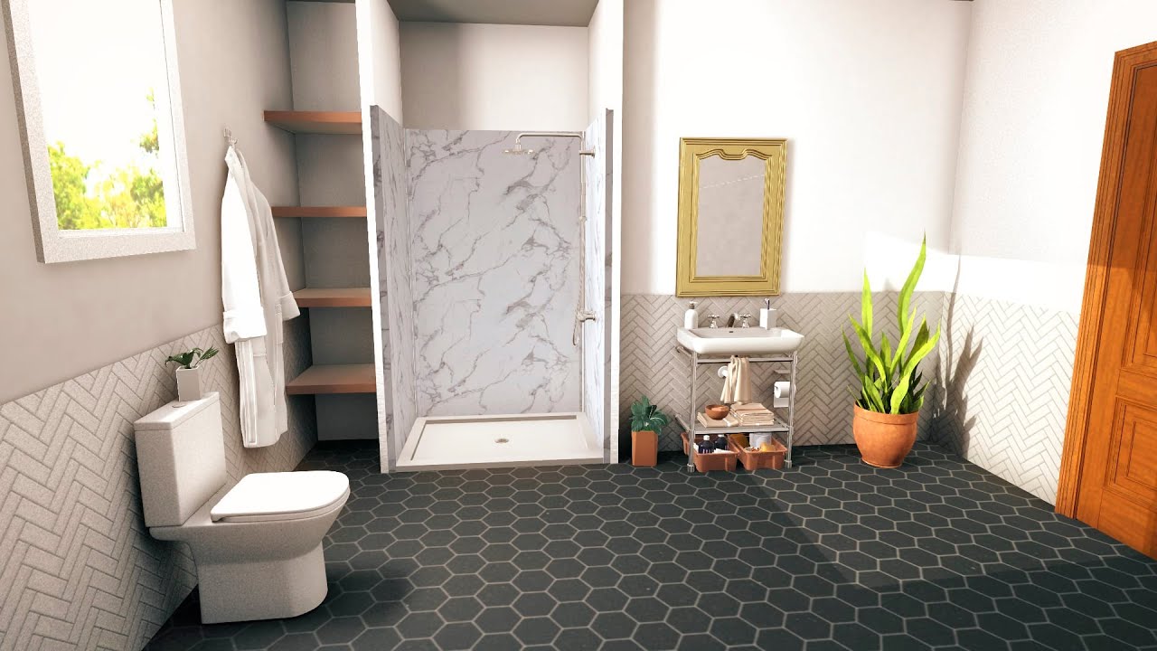 Polymarm Tub & Shower Walls Installation video