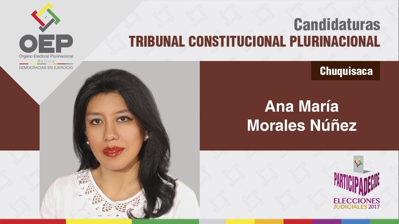 MORALES NUÑEZ ANA MARIA - CHUQUISACA
