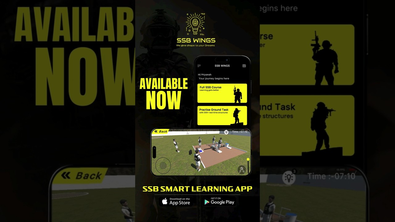 SSB Smart Learning App is LIVE on Play store now.