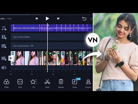 Trending Photo Video Editing In Vn App | Vn Se Photo Video Kaise Banaye | Photo Video Edit In Vn App
