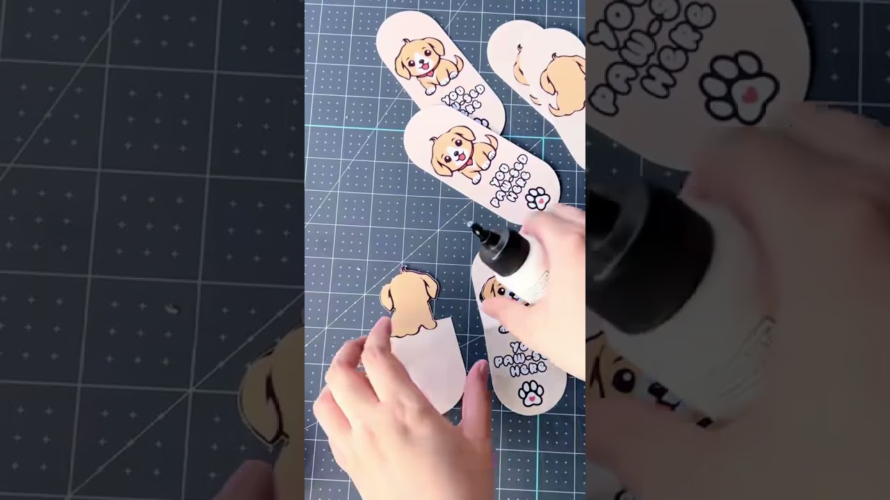 “You Paw-sed Here” Magnetic Bookmark🐶 #cricut #cricutmaker #giftideas #bookmark #diy #smallbusiness