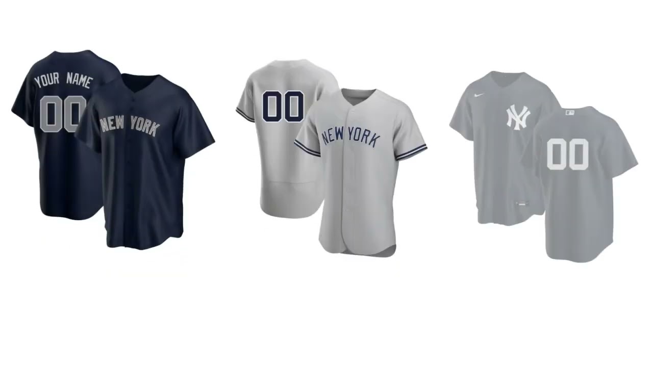 New York Yankees Custom Jersey For Sale
