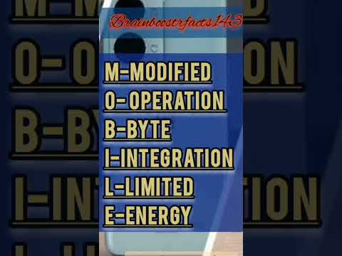 MOBILE word abbreviation..