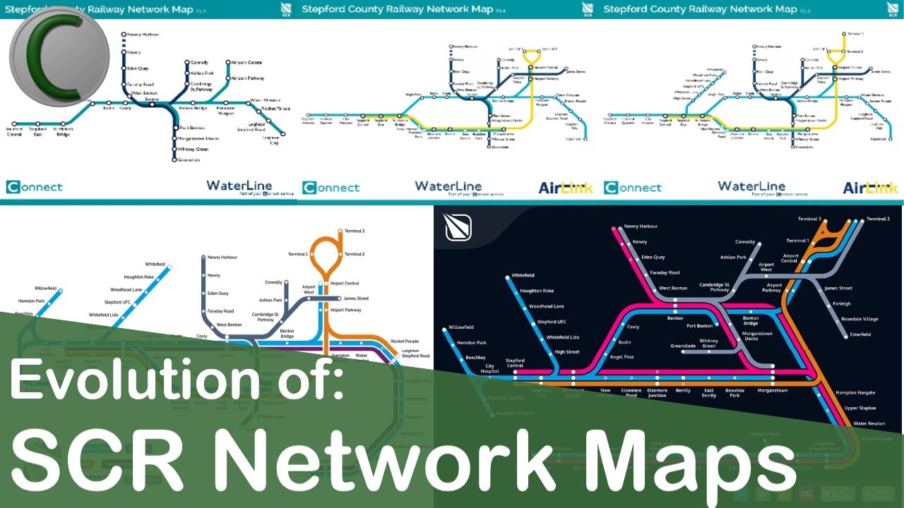 Evolution of SCR Maps - Part 1 - Network Map