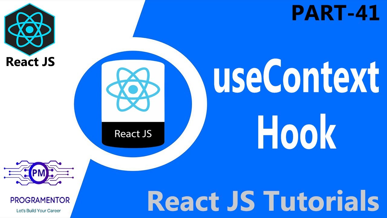 41 | useContext Hook In React | React useContext | React Context API | React Hooks | js (Hindi/Urdu)