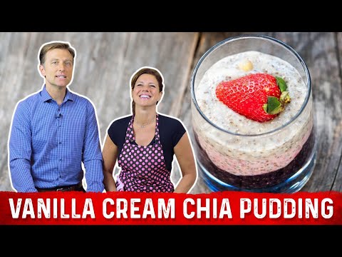 Keto Vanilla Chia Pudding by Dr. Berg