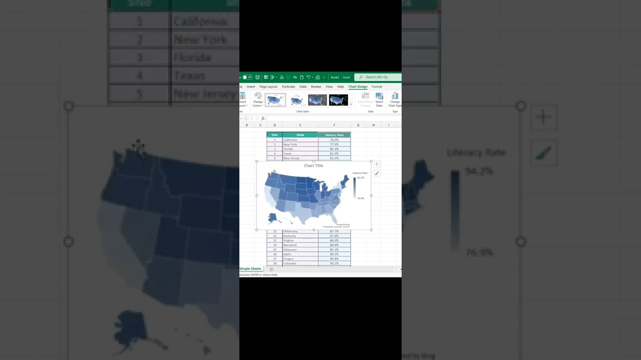 Create a Dynamic Heat Map in Excel! #Shorts