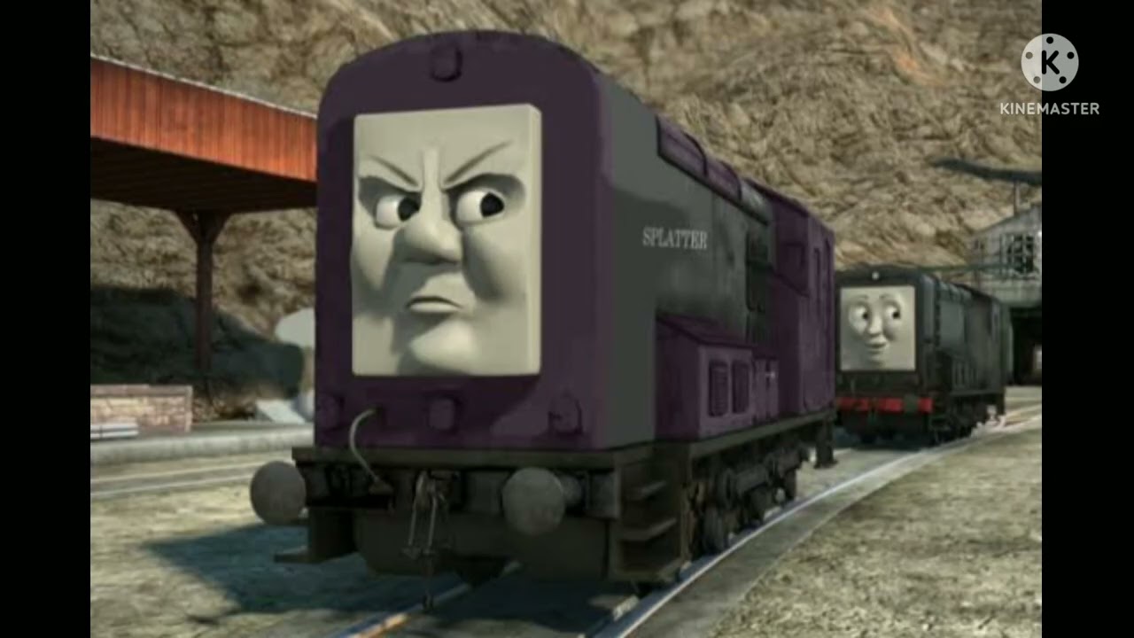 CGI Splatter and Dodge horns and Nightmare Train whistle