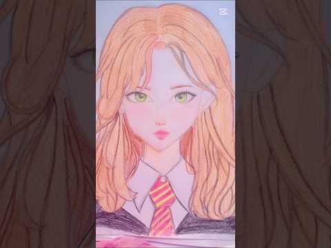 #art#drawing#cute#anime#girl🥰😍#viral#shorts#ideas#drawing#villa@