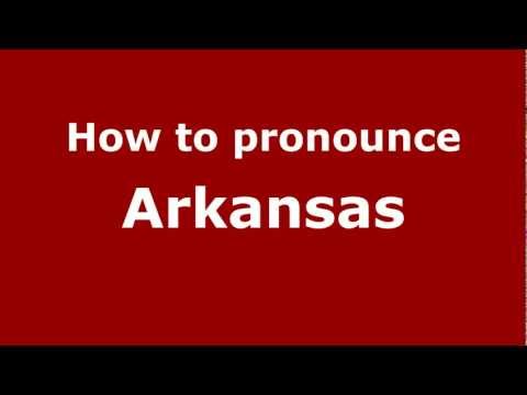 How to Pronounce Arkansas - PronounceNames.com
