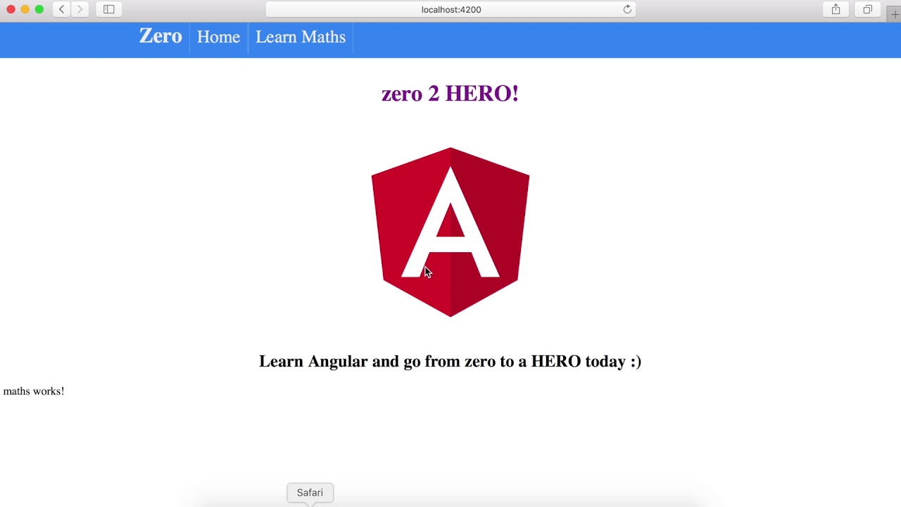 #05 Angular - Creating our routing module
