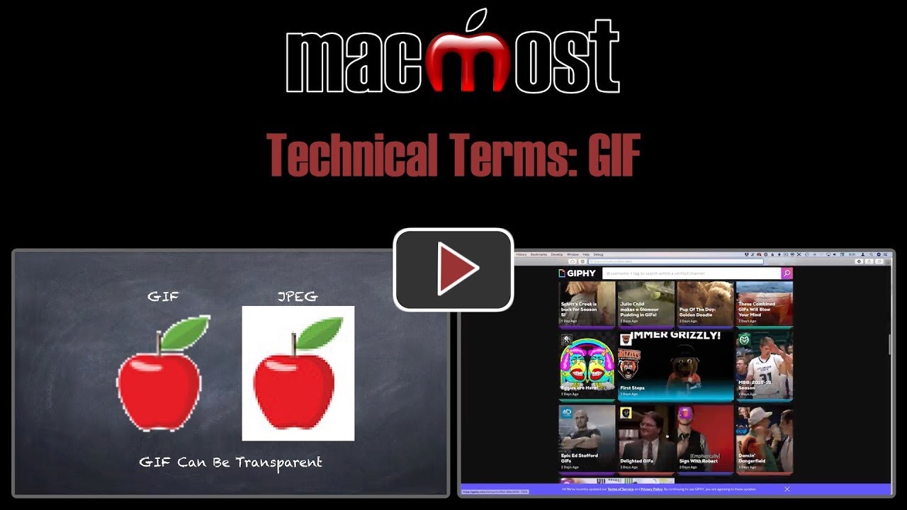 Technical Terms: GIF (MacMost #1833)
