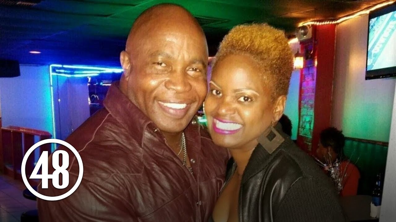 Former TV bailiff accused of wife's murder gives first interview about case