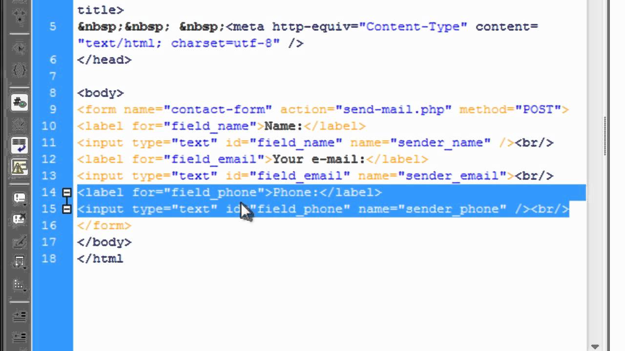 How to Create an HTML/PHP Contact Form (part two)