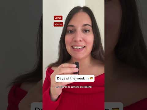Learn the DAYS OF THE WEEK in SPANISH 🇪🇸 | Easy Spanish for Beginners ✅