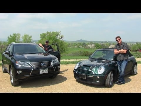 Weird Comparison: 2008 MINI Cooper S Convertible vs 2013 Lexus RX 450h ...