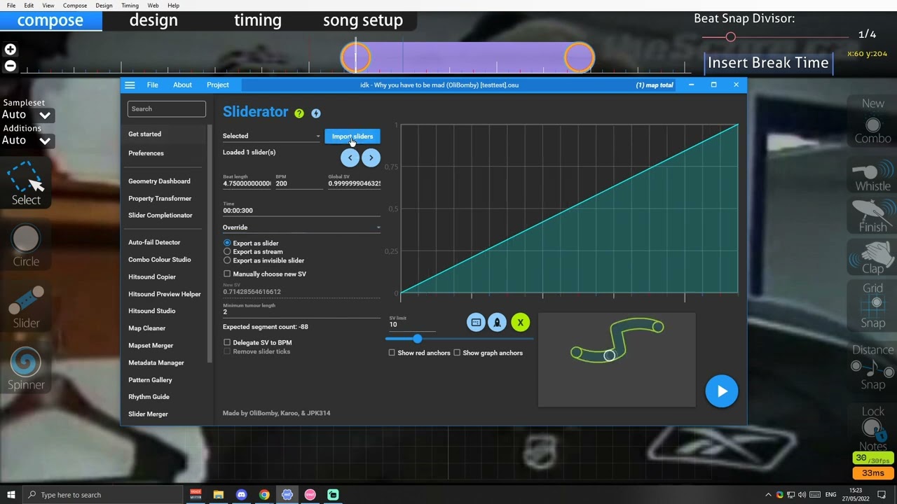 How to use Sliderator (Mapping Tools Tutorial)