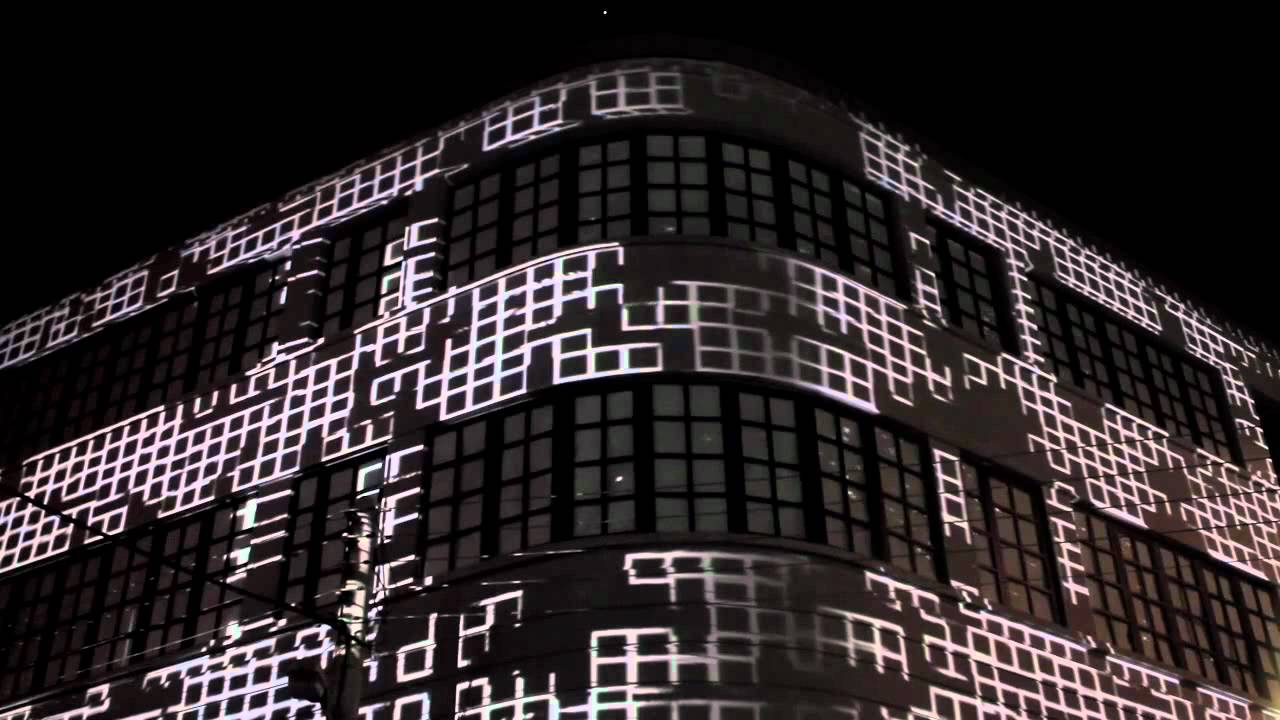 THE HUB   3D FACADE MAPPING PROJECTION on Vimeo