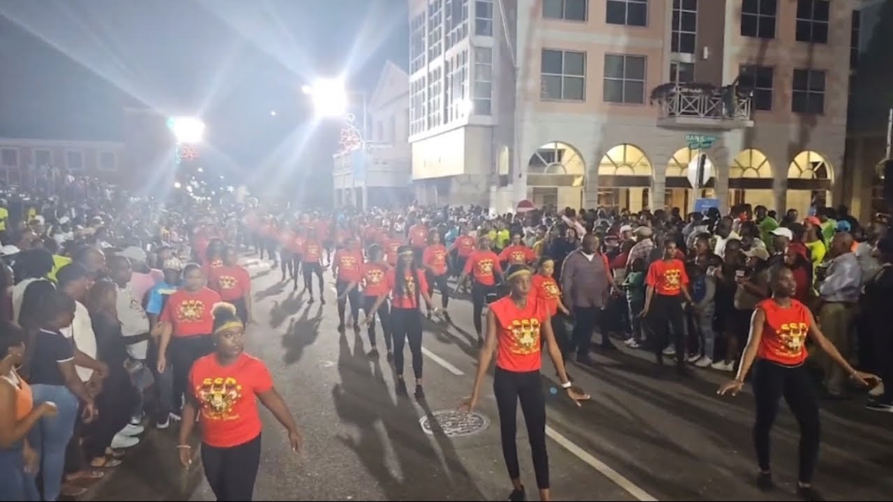 Saxons 2023 [Christmas Tree Lighting] Junkanoo Rush-Out