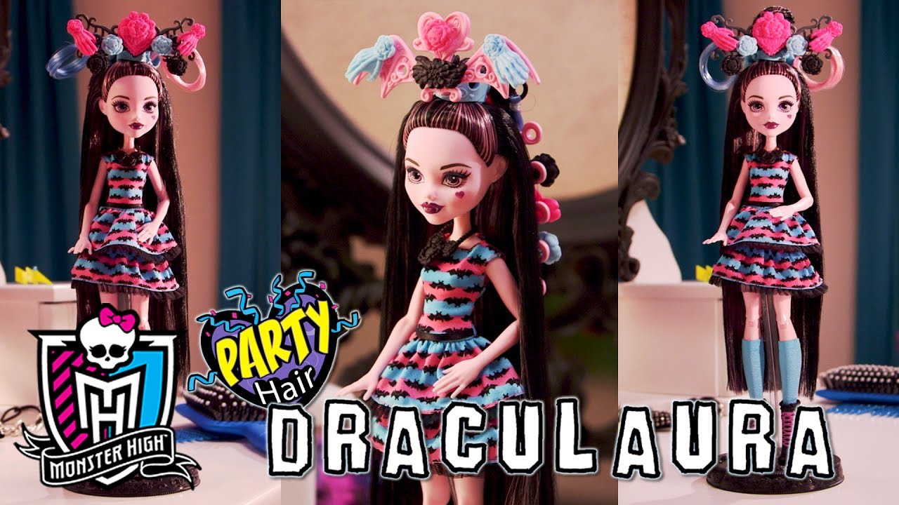 Party Hair Draculaura: Style a Hairboo For Every Occasion! | Monster High