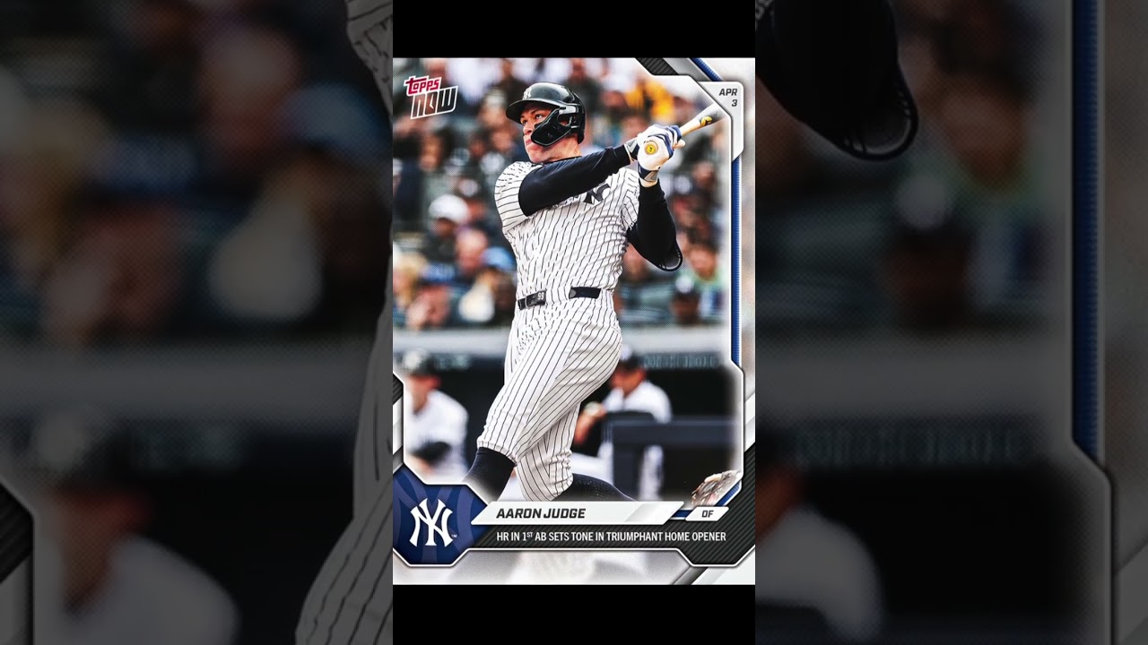 2026 Topps Now Baseball Cards Day 28 (4/4/26) Konnor Griffin makes his Debut for the Pirates!