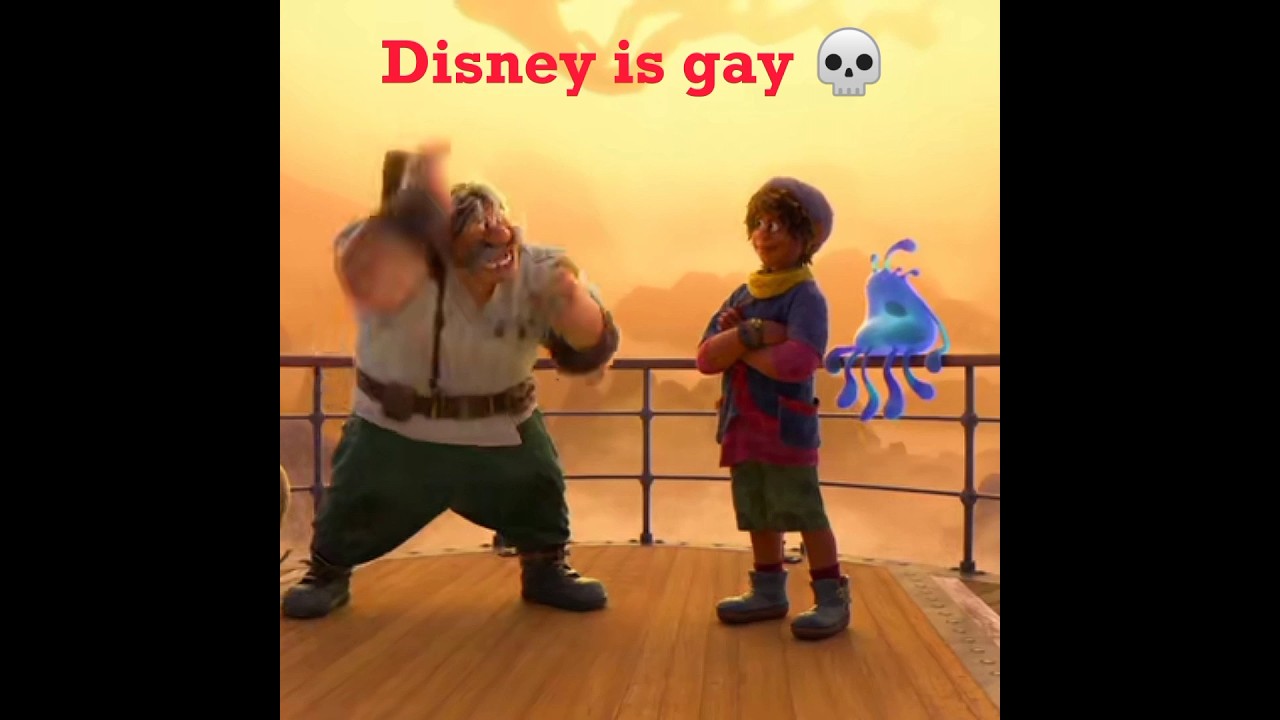 Did you know in STRANGE WORLD DISNEY GAY SCENE.....#shorts #strangeworld #lgbt