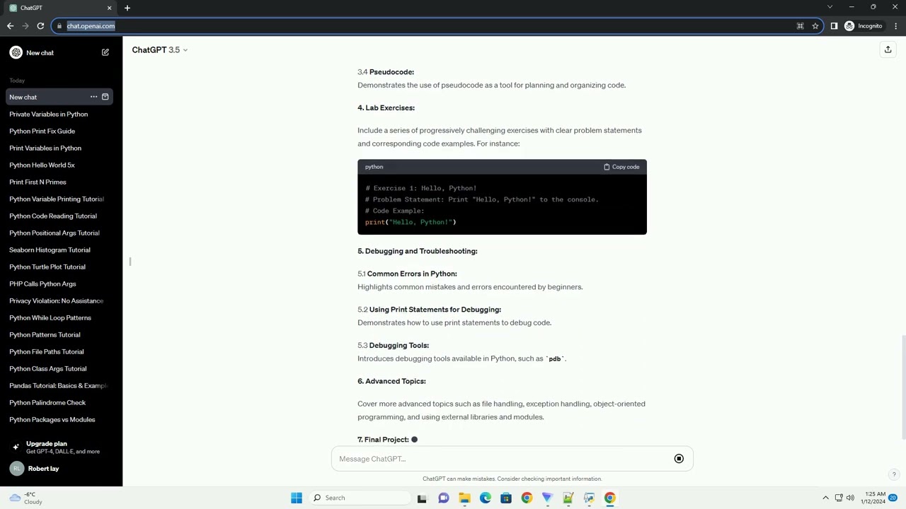 problem solving and python programming lab manual pdf