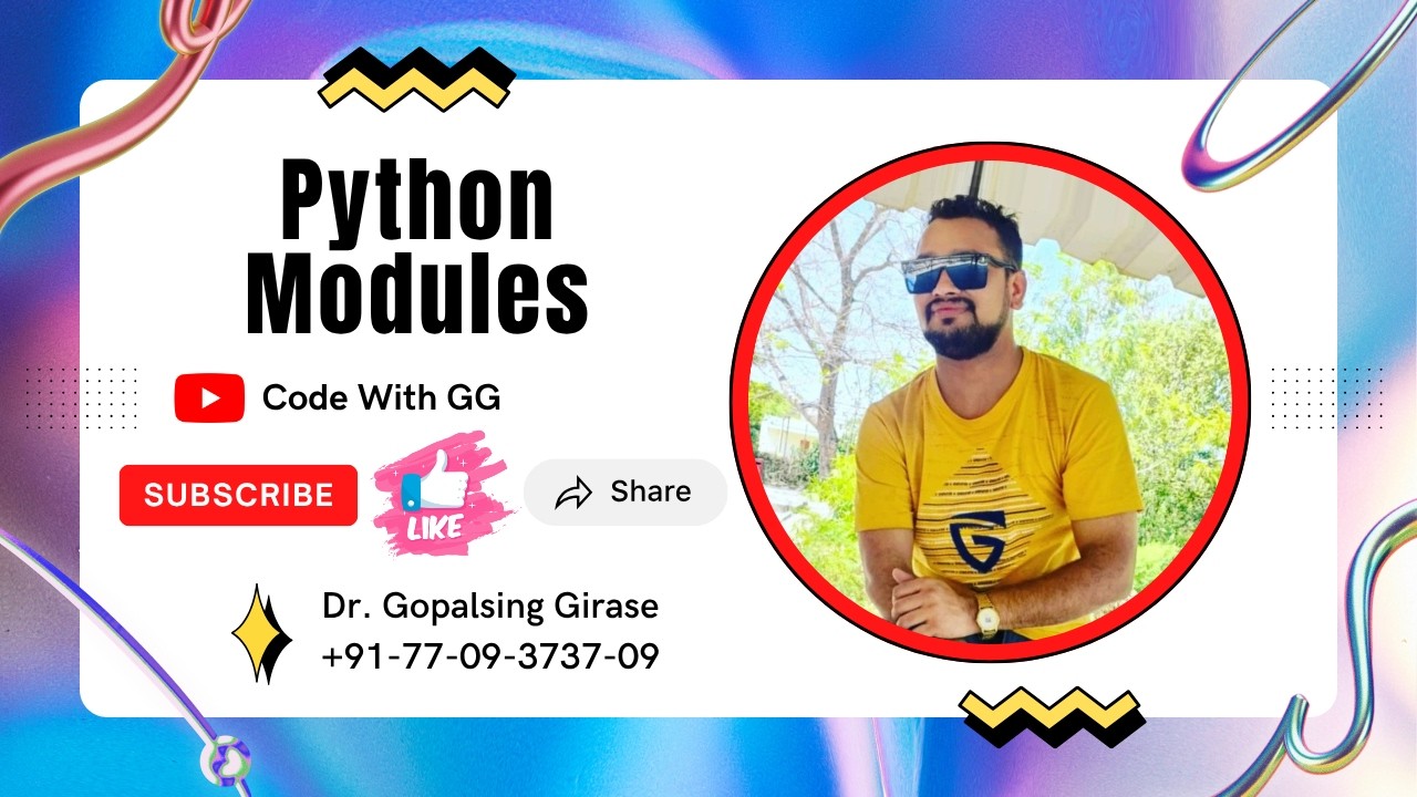 Python Session 10 Python Modules