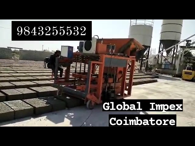 Concrete Block Making Machines - 860G Block Machine Manufacturer from ...