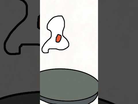 frying egg#flipaclip #shorts #animation #fry #food #egg