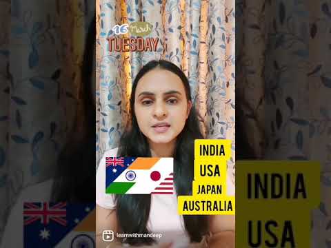 QUAD meaning and objective #shorts #quad #haryanagk