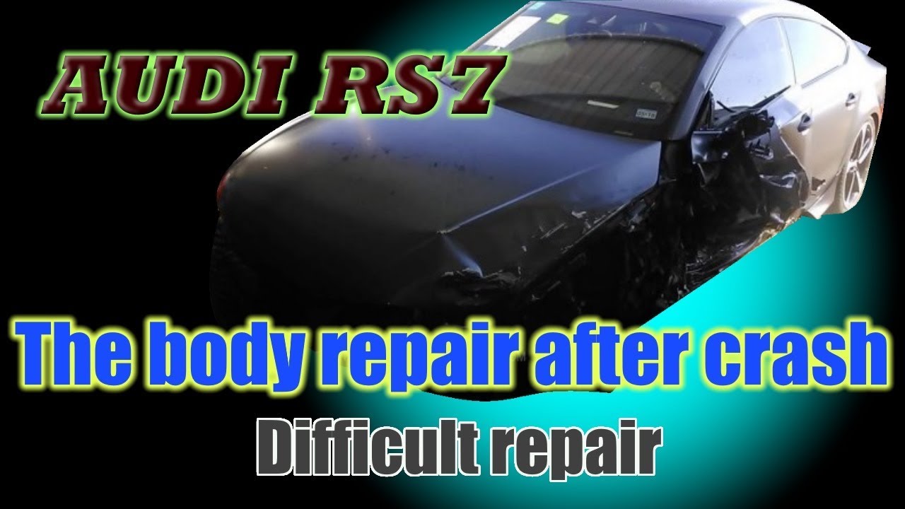 Mechanic Hammers and Welds Audi RS7 Wreck Back into Shape - autoevolution