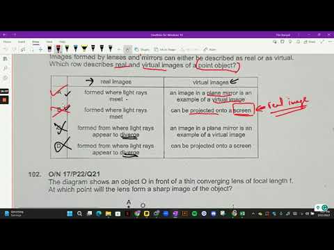 IGCSE Physics: Lens - Topical Past Paper Solutions