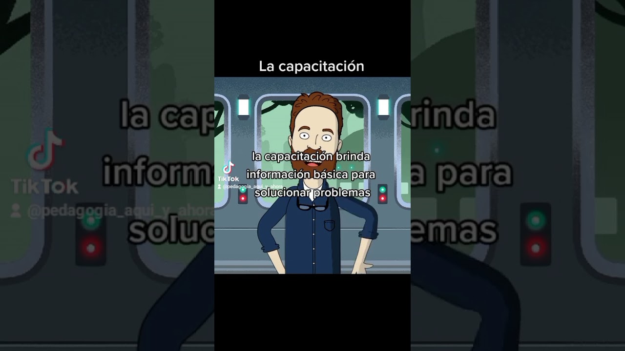 ¿Qué es la capacitación?