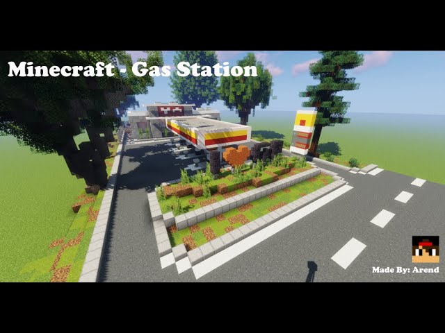 Gas station Minecraft Map