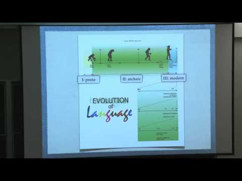 Christian Matthiessen -- Language evolving: Notes towards a semiotic history of humanity