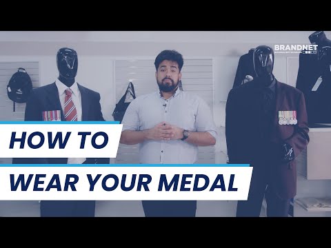 How to wear your medals