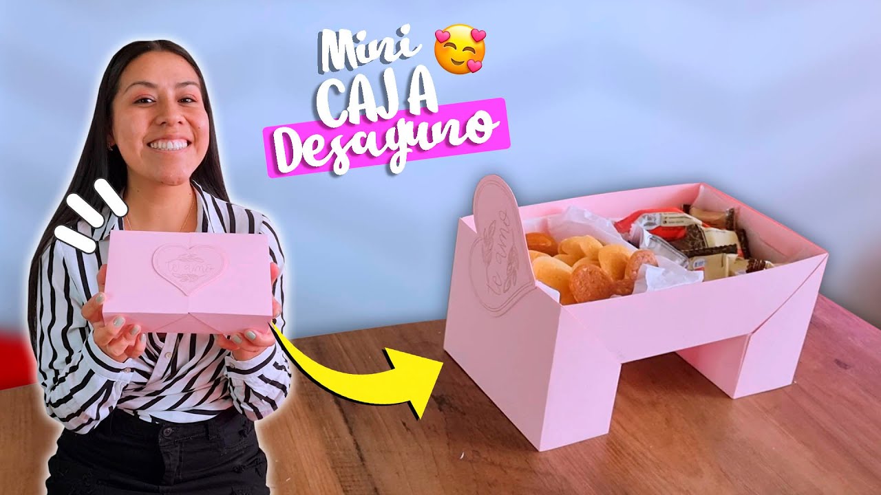 Surprise Breakfast Box - Made of Cardboard 😍 | Free Template ❤️ | Your Creative Diva