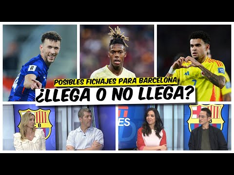 BARCELONA y sus posibles FICHAJES, ¿Luis Díaz o Nico Williams? | Exclusivos