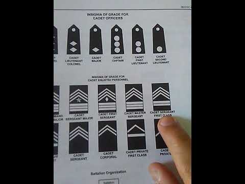 ROTC: Ranks and Chain of Command