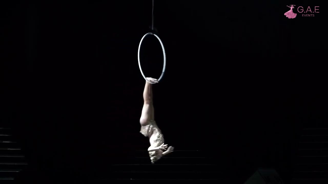EG - Aerialist Singer - Aerial Singing Hoop | G.A.E EVENTS | DUBAI