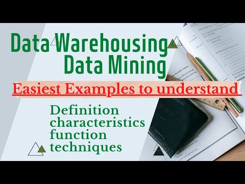 Data warehousing and Data mining concept with definition, characteristics, functions |