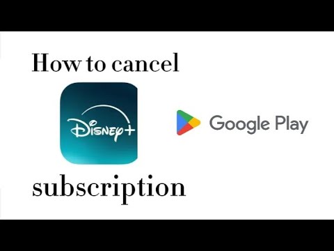 How to cancel a Disney Plus subscription on Google Play