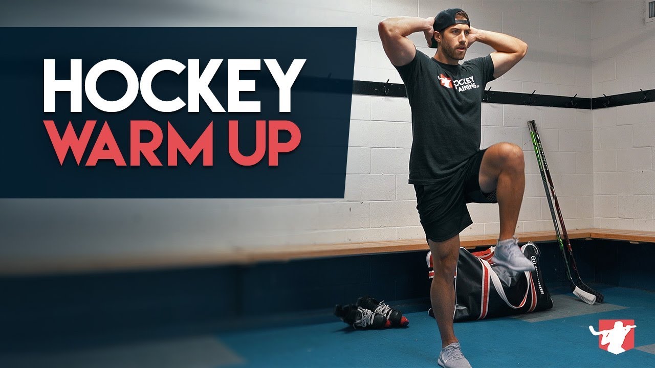 Hockey Warm Up + Pre-Game Stretches 🏒