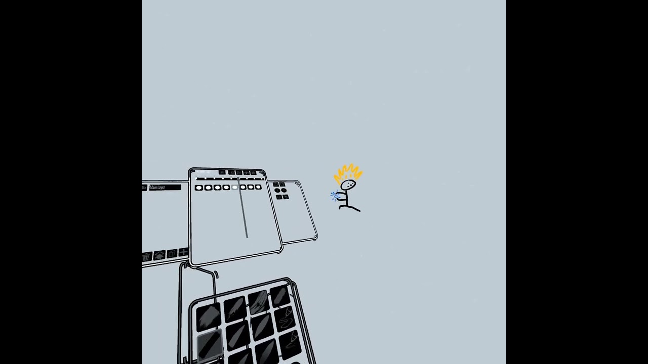 Open Brush Animation Timeline Feature TEST 3