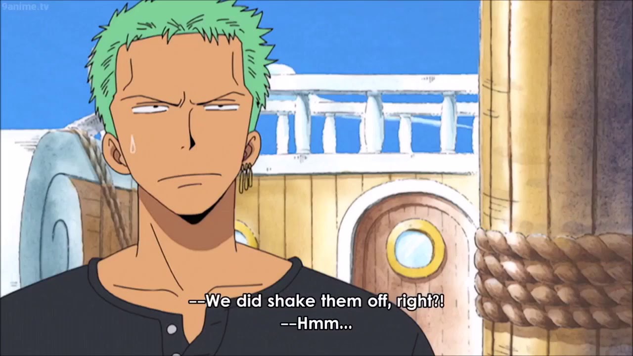 Nico Robin asks Luffy to join the Crew