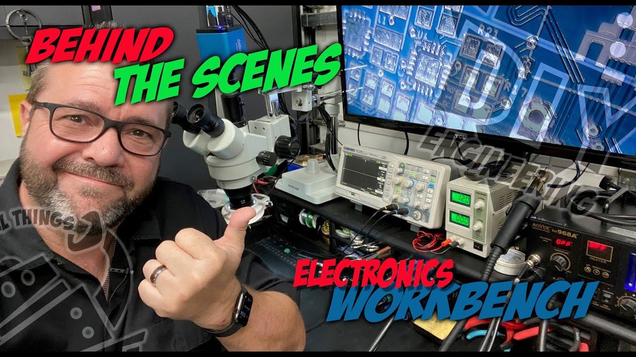 Behind the Scenes of My Electronics Workbench!