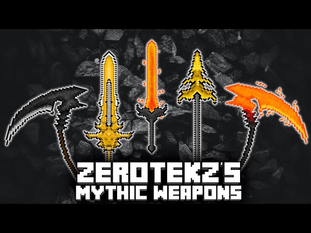 Zerotekz's Mythic Weapons Minecraft Texture Pack
